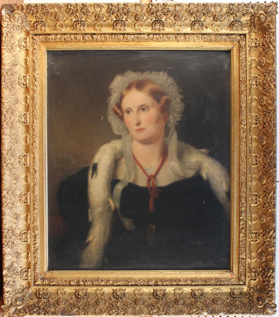 British School, 19th Century | Half Length Portrait of a Gentleman ...