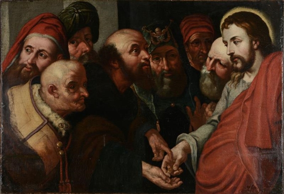 Peter Paul Rubens | The Tribute Money | MutualArt