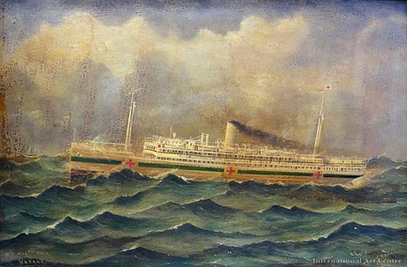 Frank Barnes | NZ Hospital Ship Marama (1916) | MutualArt