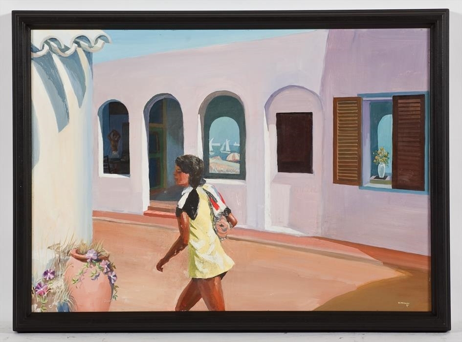 Nigel McIsaac | SHAPES IN SUNLIGHT - MINORCA | MutualArt