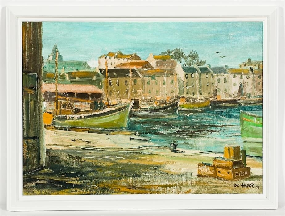 Torquil J. MacLeod | PITTENWEEM HARBOUR (1972) | MutualArt