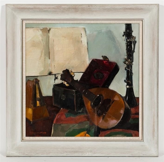 Norman Kirkham | STILL LIFE WITH MUSICAL INSTRUMENTS | MutualArt