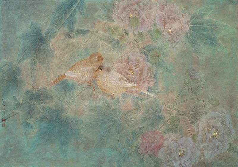 Jiang Hongwei | FISHES AND LOTUS | MutualArt