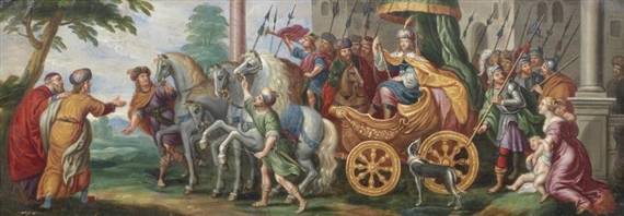 Peeter Sion | A triumphant procession | MutualArt