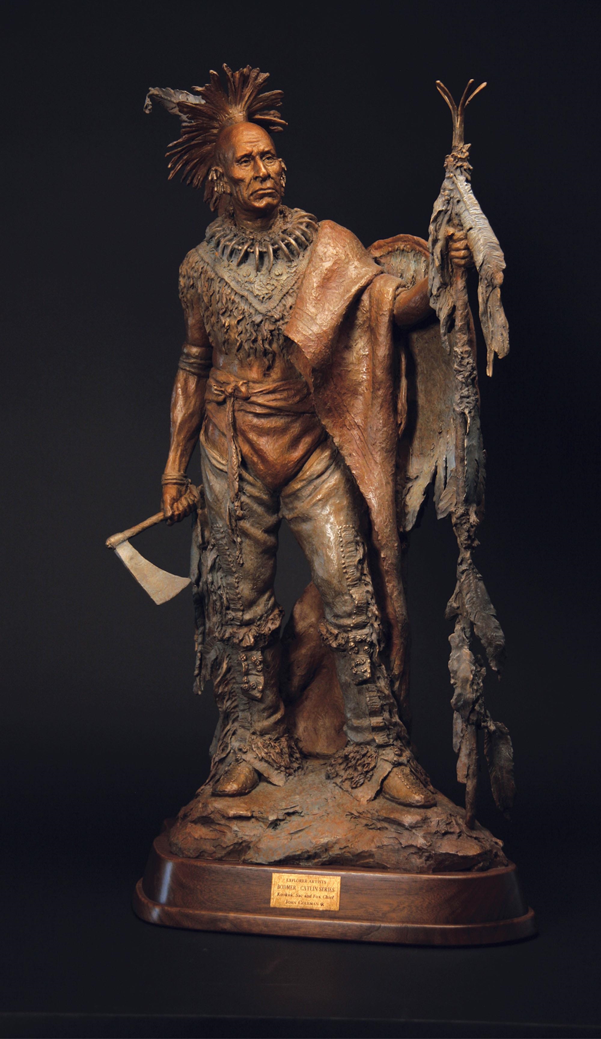 John Coleman | Bodmer-Catlin Series- Keokuk, Sac and Fox Chief (2004 ...