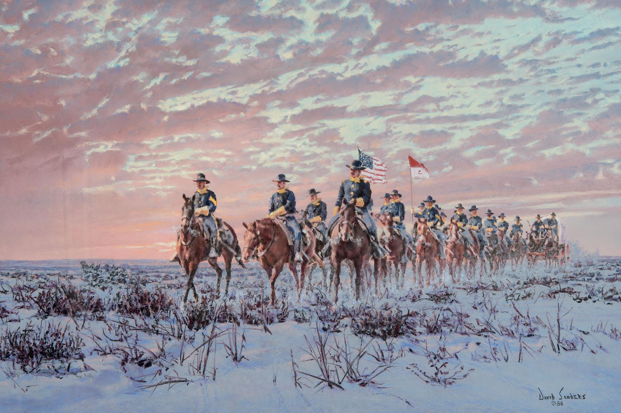David Sanders | C Troop to Fort Concho (1986) | MutualArt