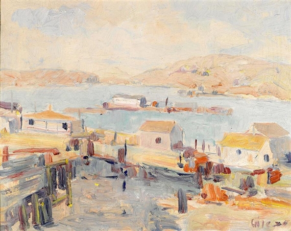 Selden Connor Gile | Breakwater, Sausalito and Belvedere (1935) | MutualArt