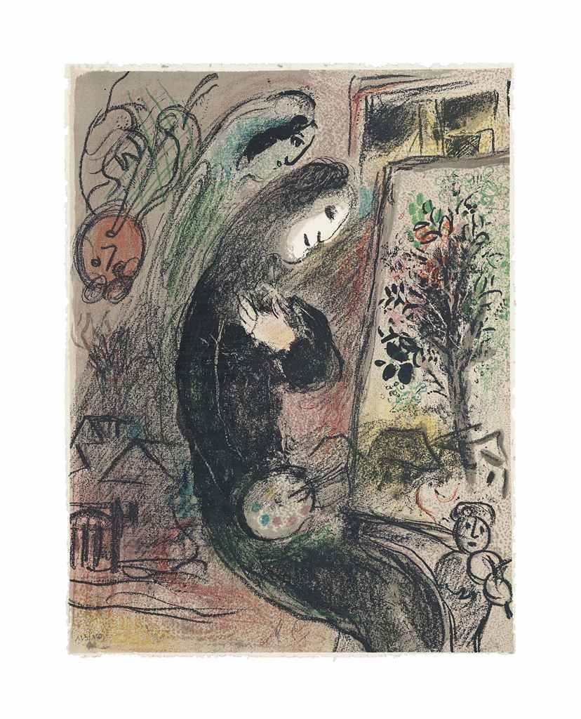 Marc Chagall | Inspiration (1963) | MutualArt