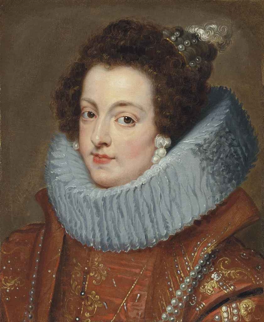 Peter Paul Rubens | Portrait of Queen Isabella de Bourbon (1602-1644 ...