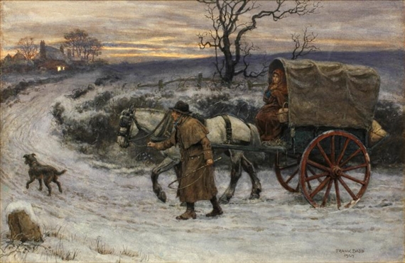 Frank Dadd | The Lights of Home (1929) | MutualArt