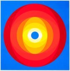 Herbert Bayer | Disc with Blue Center (1968) | MutualArt