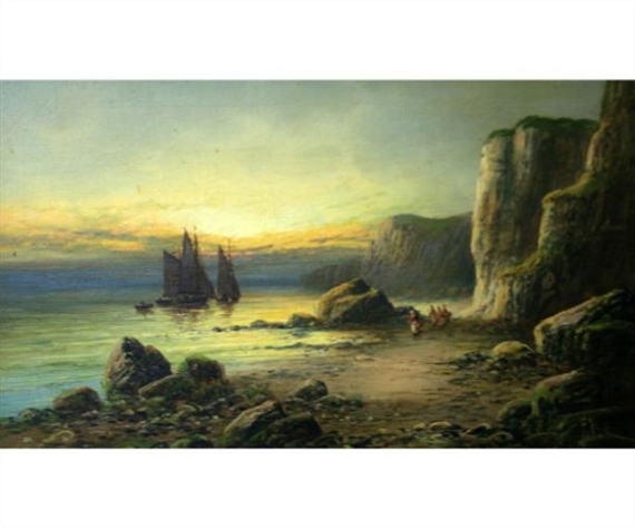 Frank Hider | Lakeland Scene and Coastal Scene | MutualArt