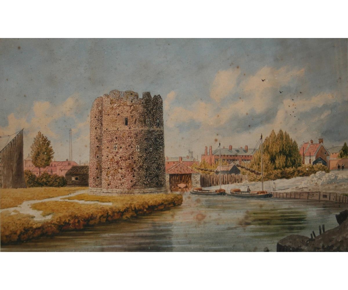 William Frederick Austin | Cow Tower, Norwich | MutualArt