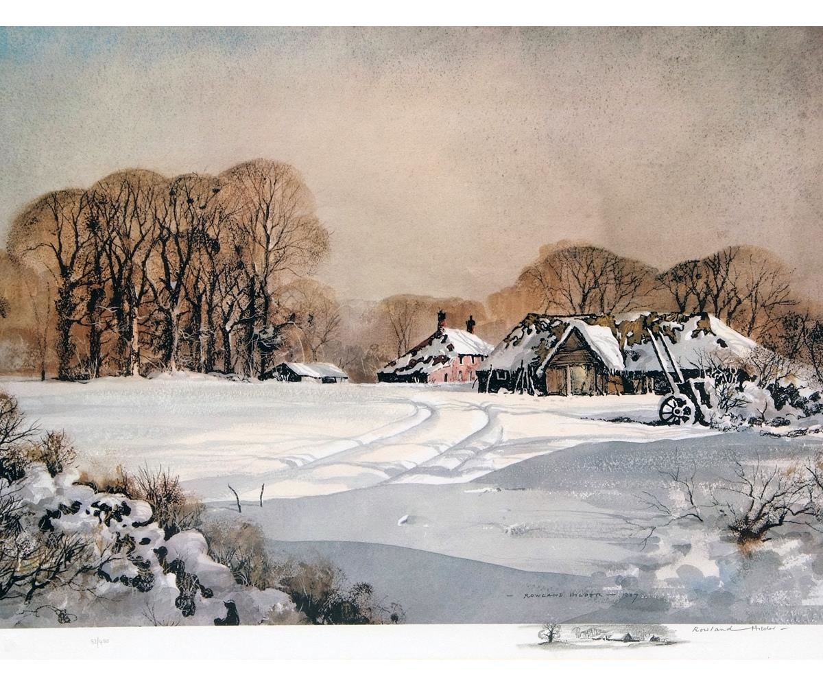 Rowland Hilder | The First Snow | MutualArt