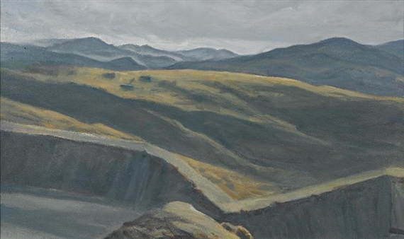 Ray Stanford Strong | A view of the hills, Santa Ynez (2003) | MutualArt