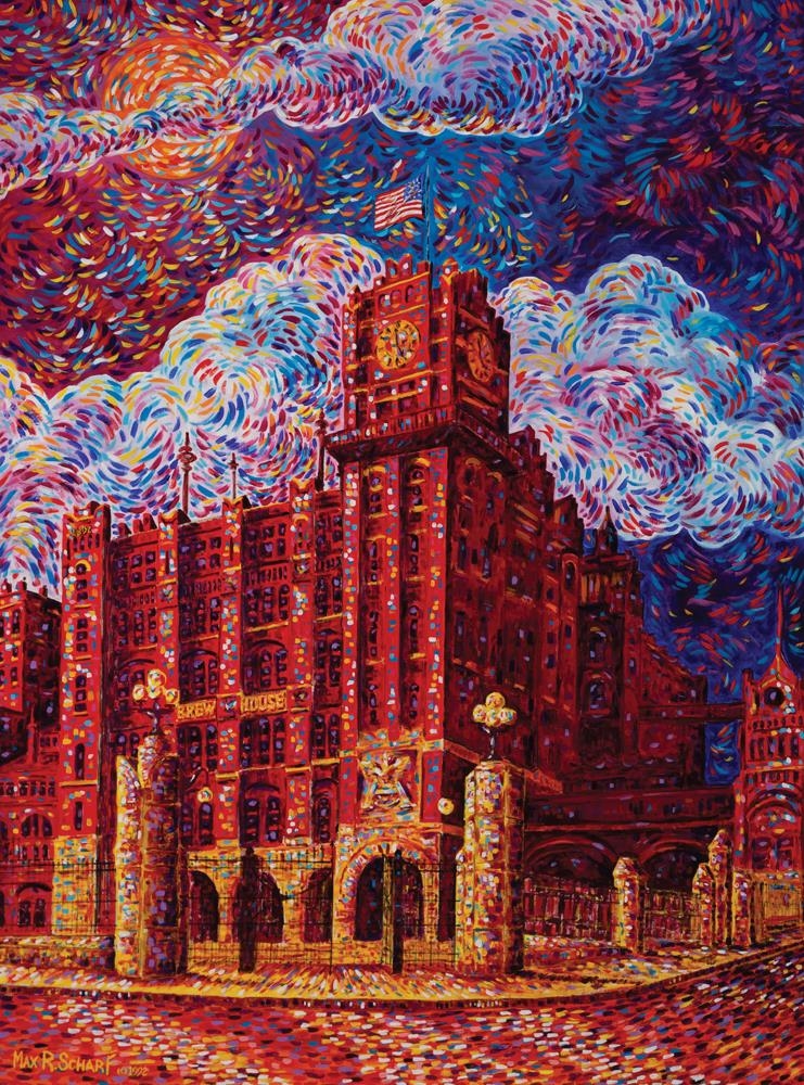 Max R. Scharf | The Brew House at Anheuser-Busch (1992) | MutualArt
