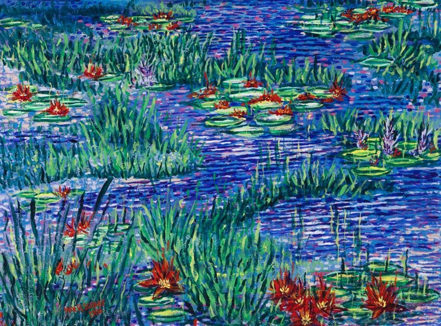 Max R. Scharf | Van Monet (1986) | MutualArt