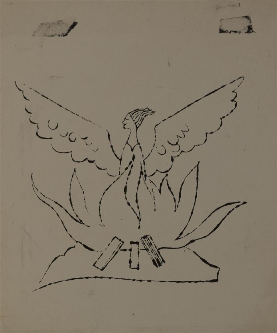 Andy Warhol | Angel in Fire | MutualArt