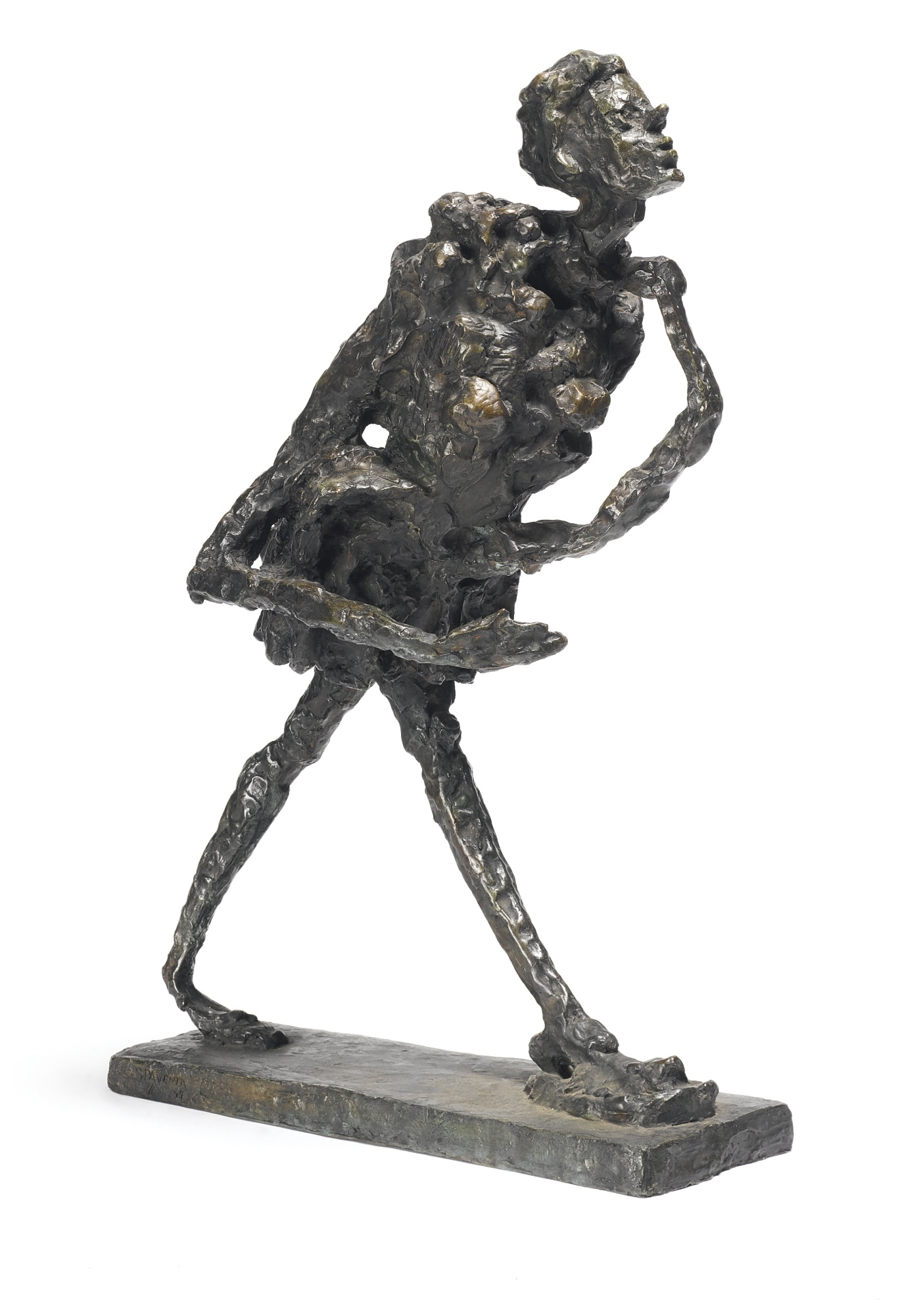 George Spaventa | WALKING WOMAN (1956) | MutualArt