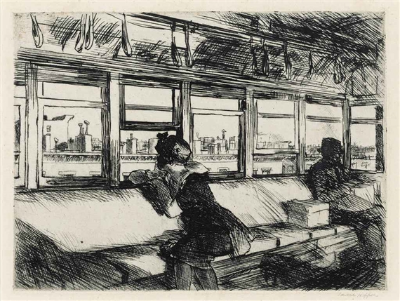 Edward Hopper | House Tops (1921) | MutualArt