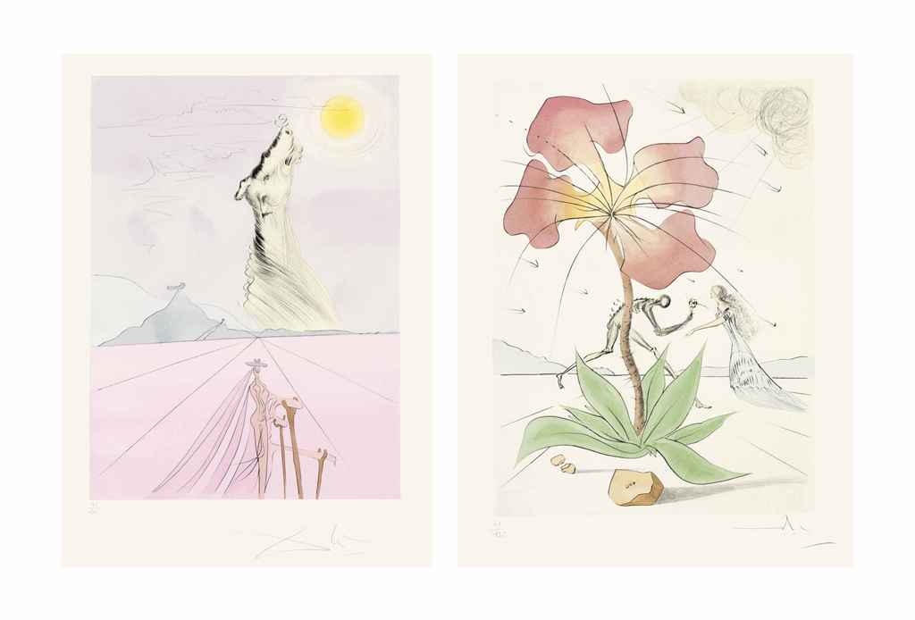 Salvador Dalí | The Twelve Tribes of Israel, New York, Trans World Art ...