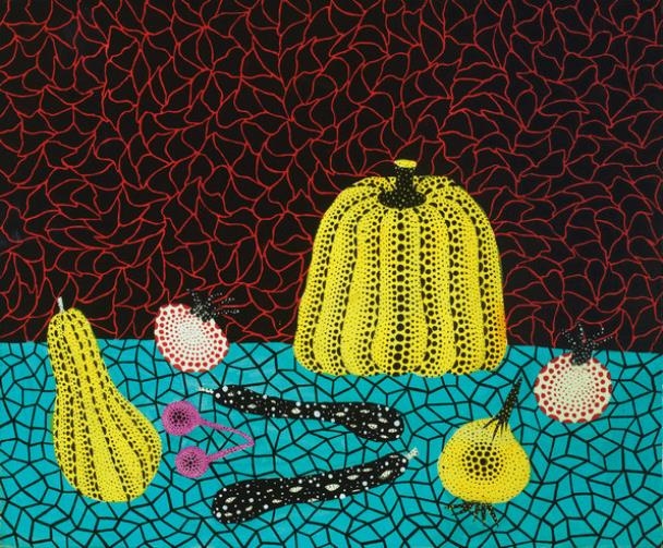 Yayoi Kusama | STILL LIFE WITH PUMPKINS | MutualArt
