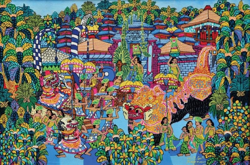 I Wayan Pugur | Festival Odalan | MutualArt