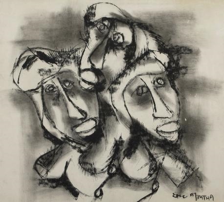 Eric Mbatha | THREE FACES | MutualArt