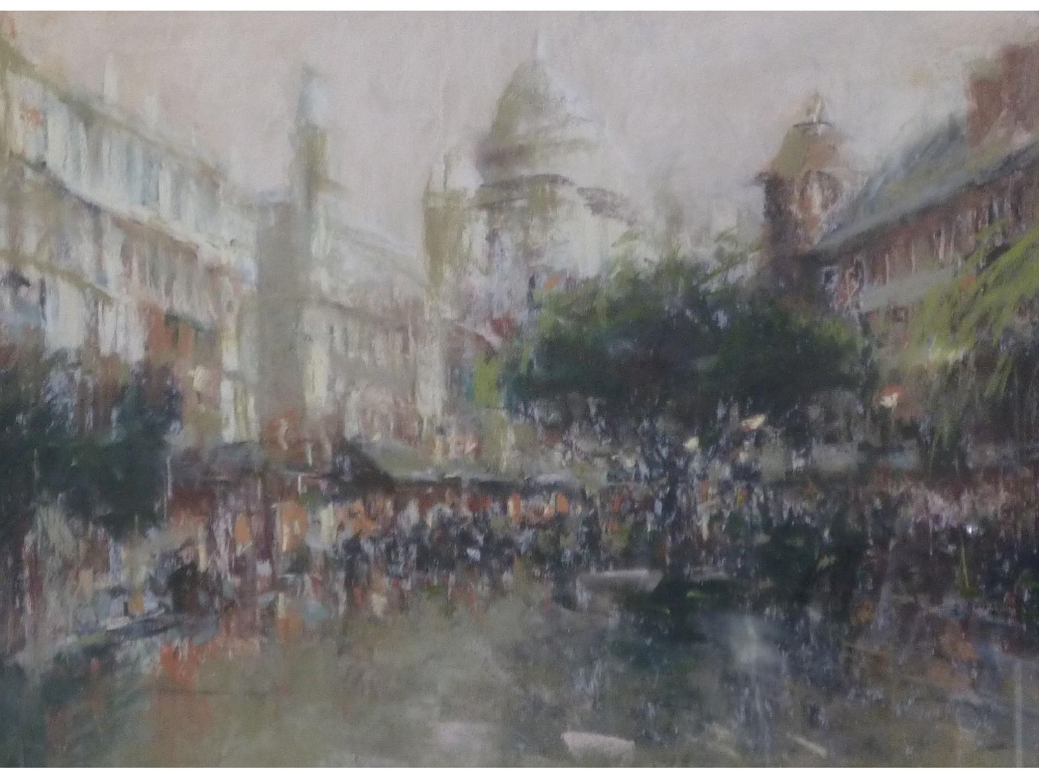 Marc Grimshaw | Street scene | MutualArt