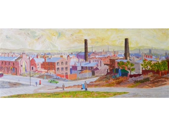 Harold Hemingway | Oldham from St. Mary's Ward (1965) | MutualArt