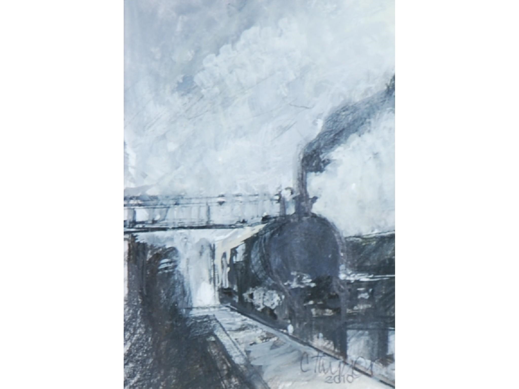 Constance Taylor | Steam locomotive (2010) | MutualArt