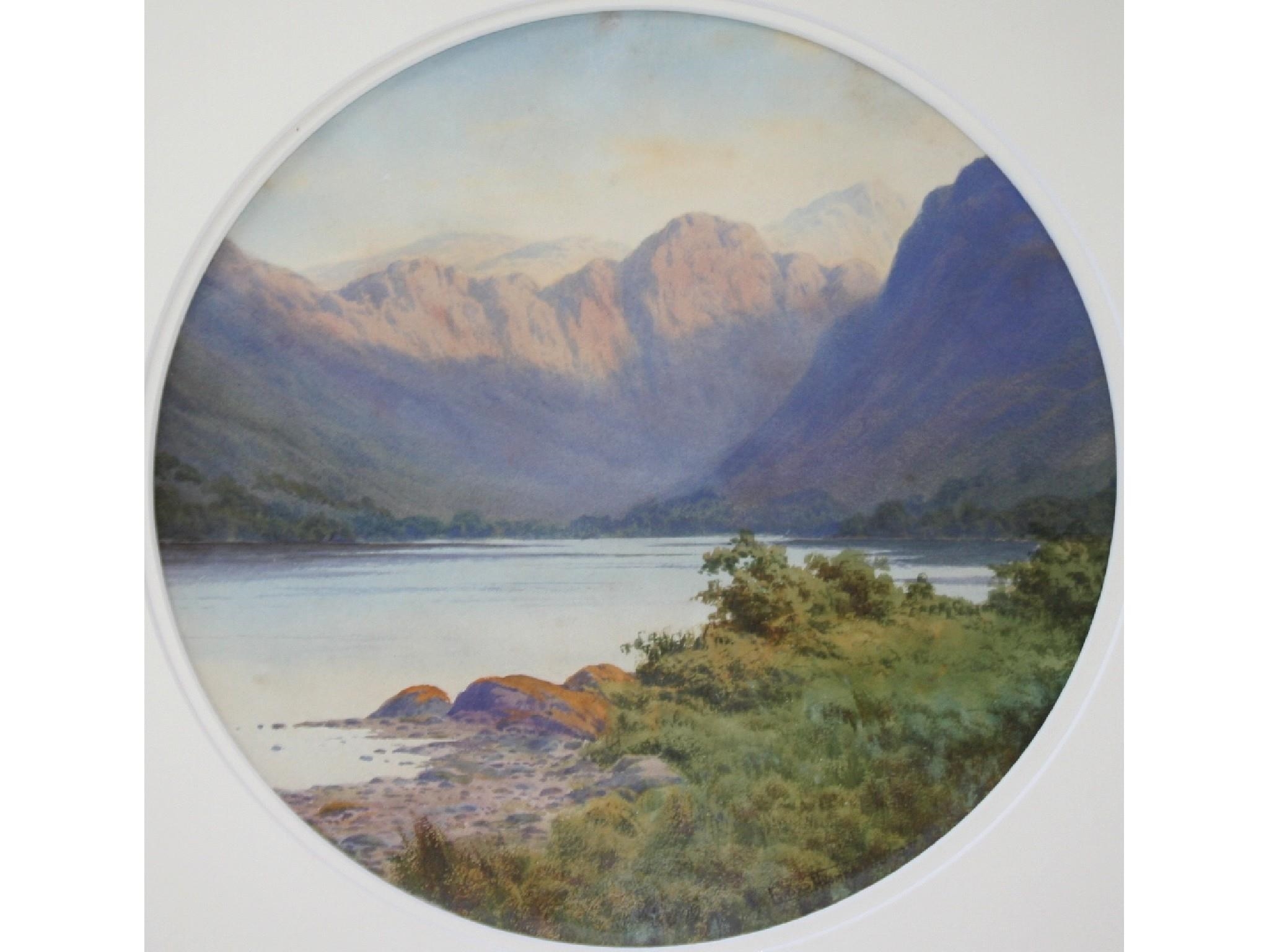 Edward Horace Thompson | A PAIR: LAKELAND SCENES (1923) | MutualArt