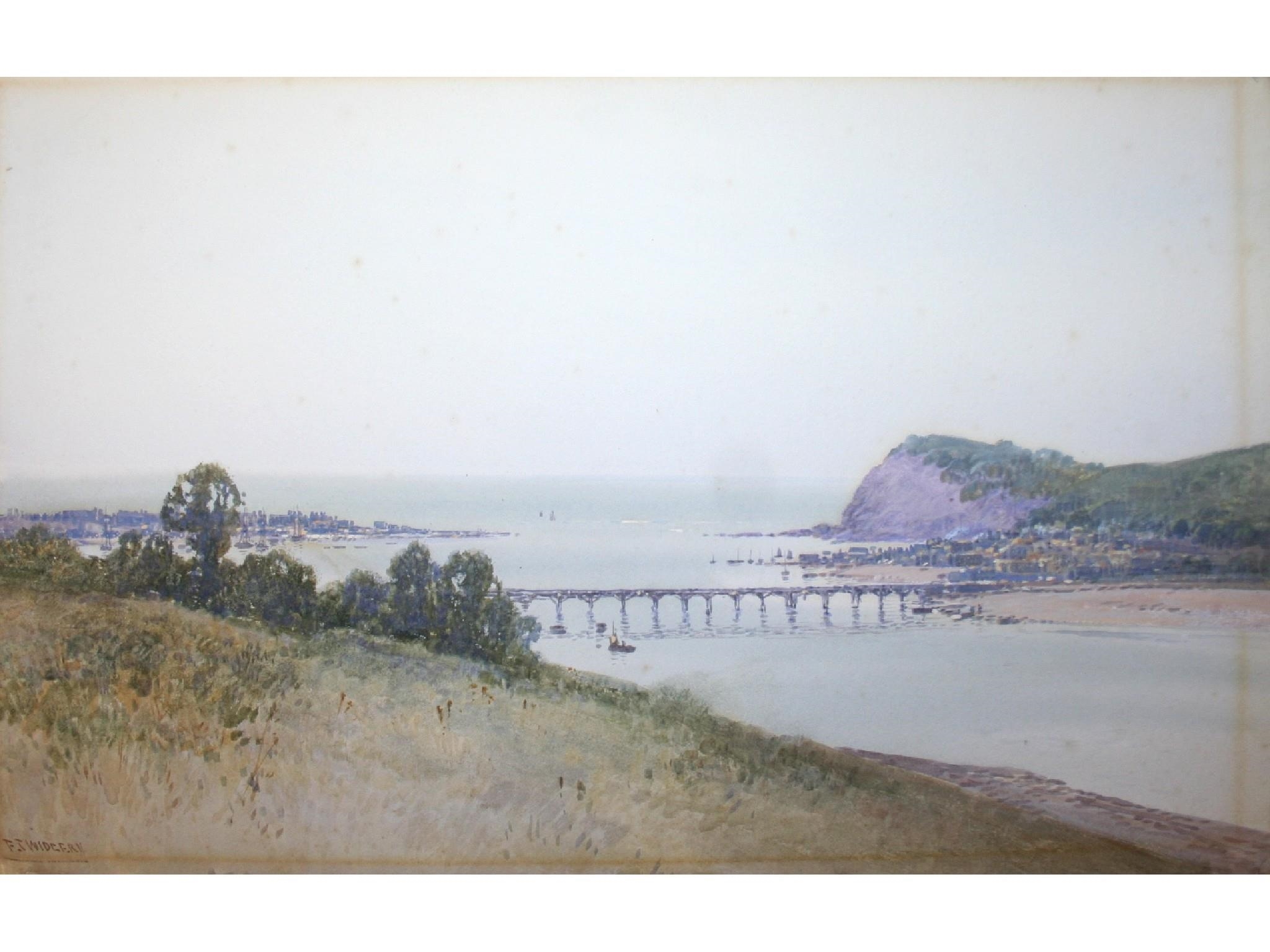 Frederick John Widgery | TEIGNMOUTH BRIDGE | MutualArt