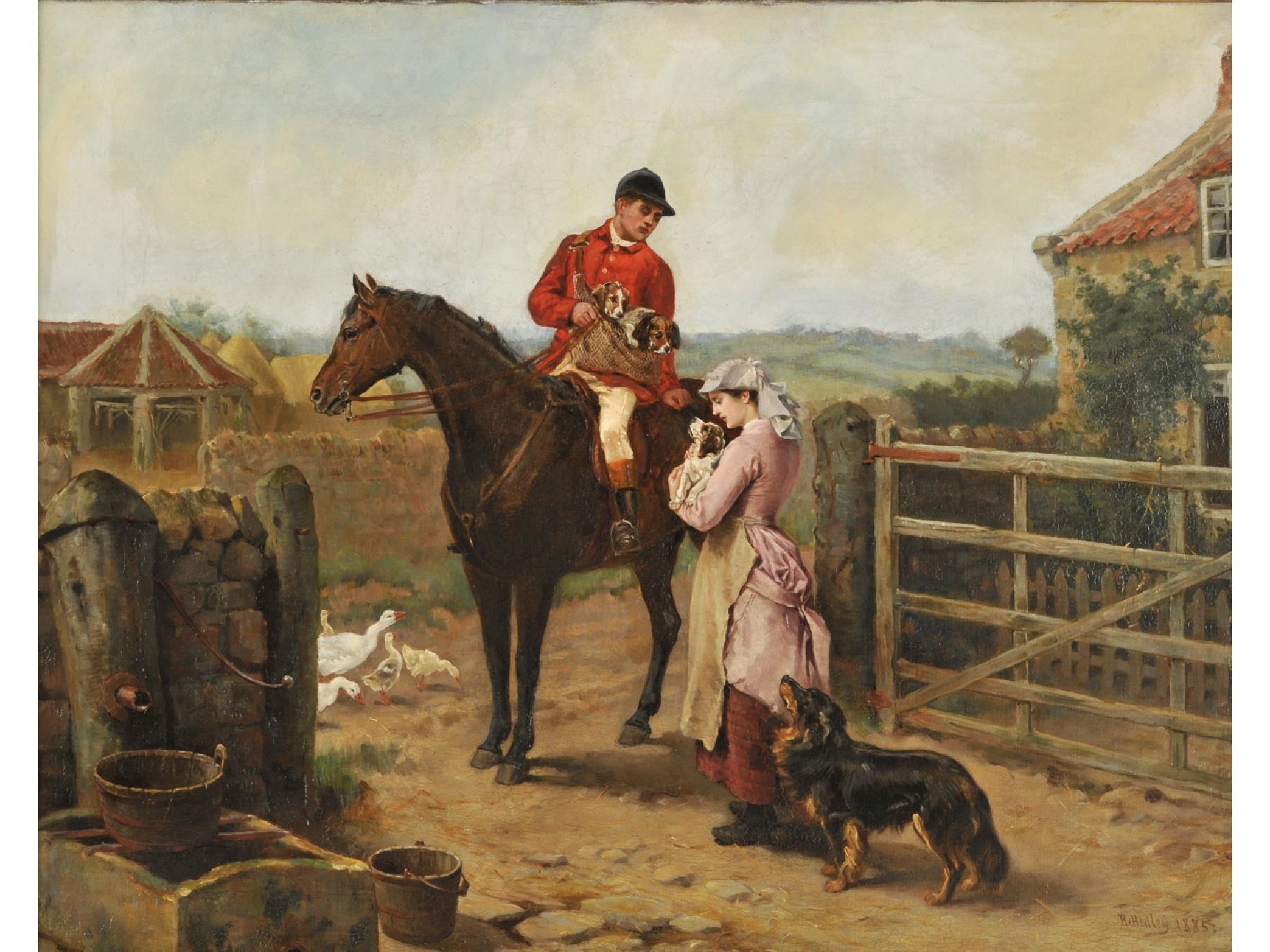 Ralph Hedley | THE NEXT GENERATION (1885) | MutualArt