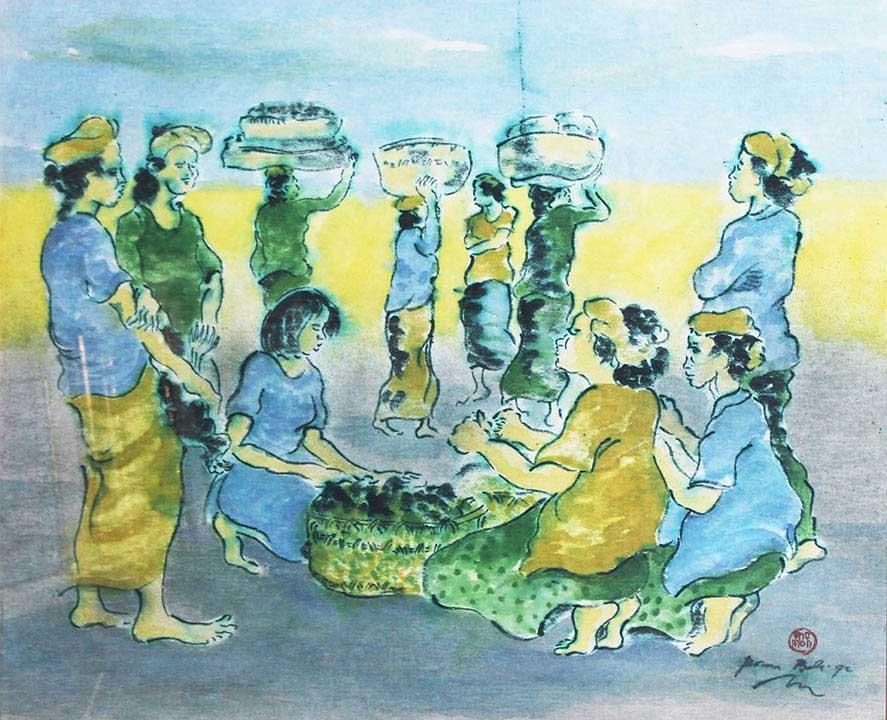 Momon | Pasar di Bali (1992) | MutualArt