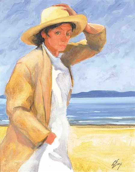 George Arthur Evoy | Untitled - Beach Walk | MutualArt