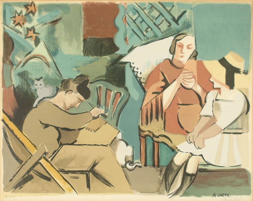 André Lhote | Interior Scene | MutualArt