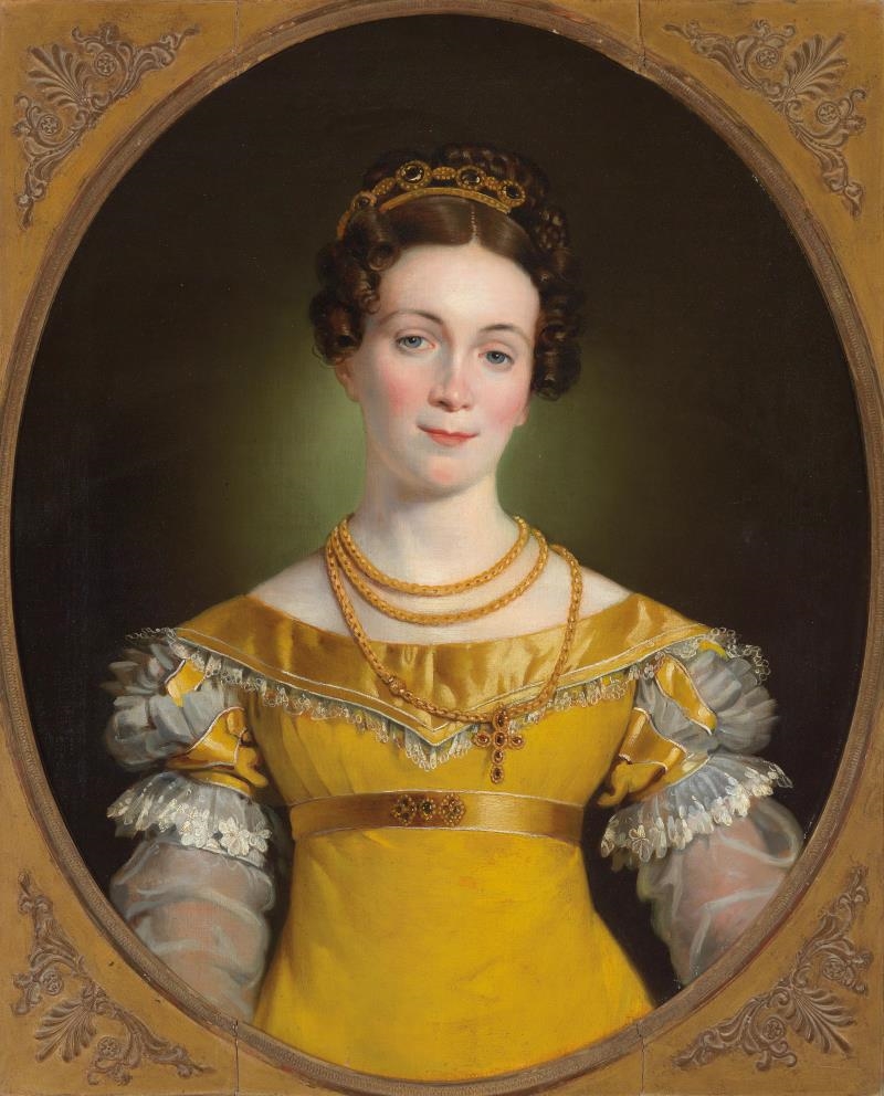 Johann Peter Krafft | Portrait of Anna Obermayer (1819) | MutualArt