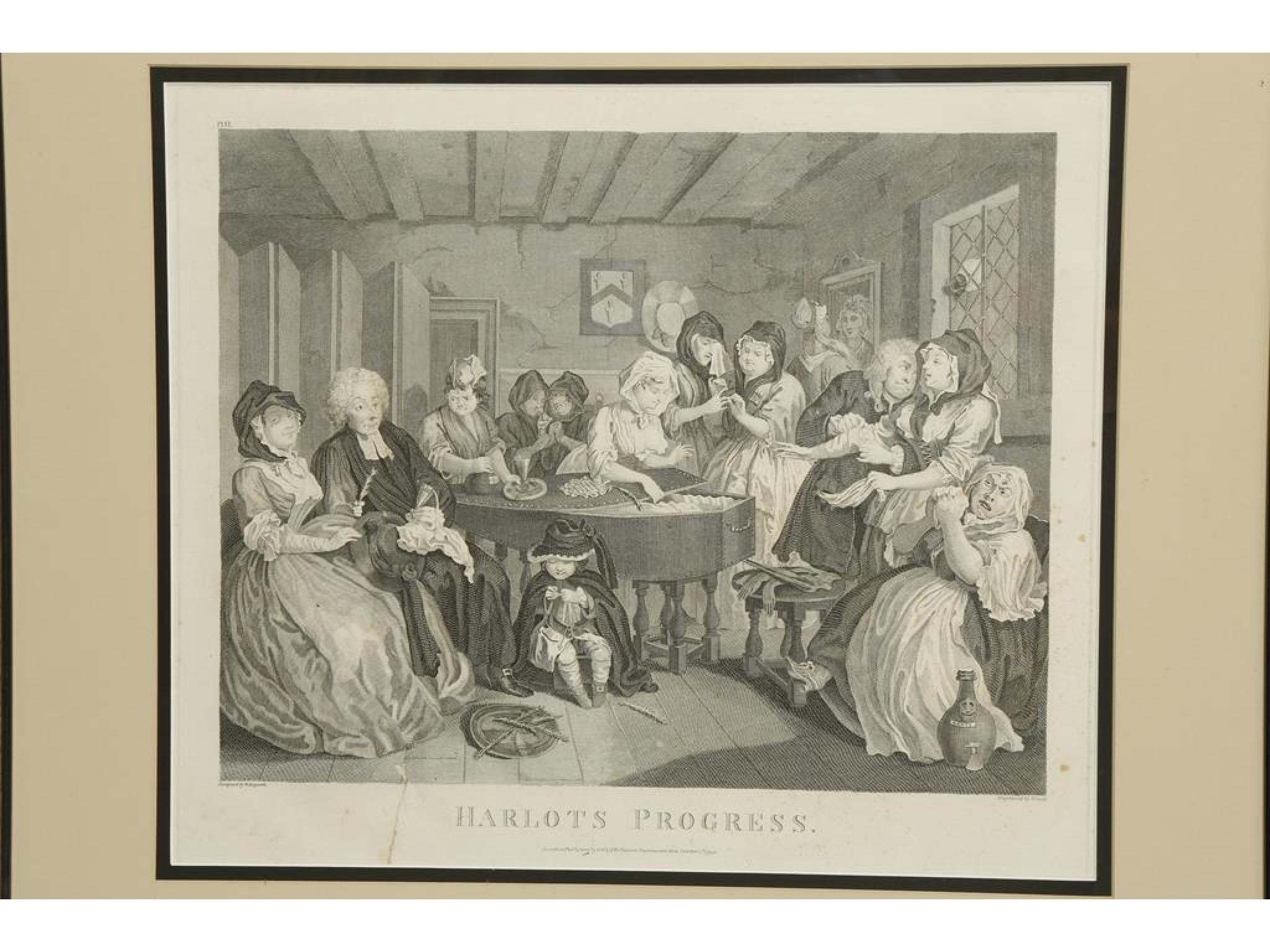 William Hogarth | Harlot's Progress (1798) | MutualArt