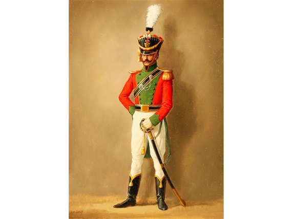 John Berry | A portrait of a Major General in the British Army (Circa ...