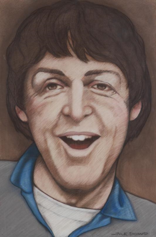 Jack Dowd | Paul McCartney Pastel | MutualArt