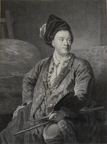 Pierre Drevet | Portrait of Jean Forest (1712) | MutualArt