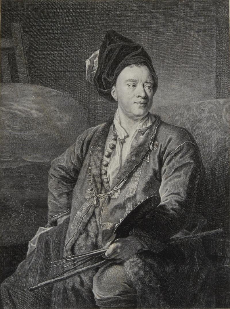 Pierre Drevet | Portrait of Jean Forest (1712) | MutualArt