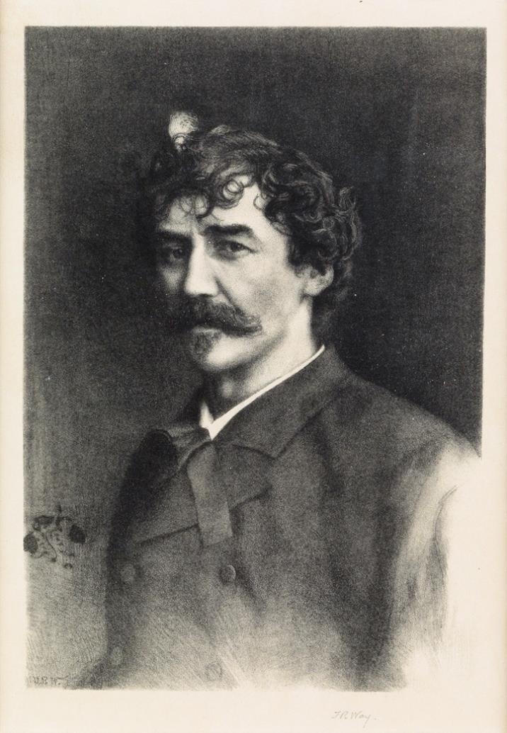 Thomas Robert Way | Whistler with the White Lock (Circa 1895) | MutualArt