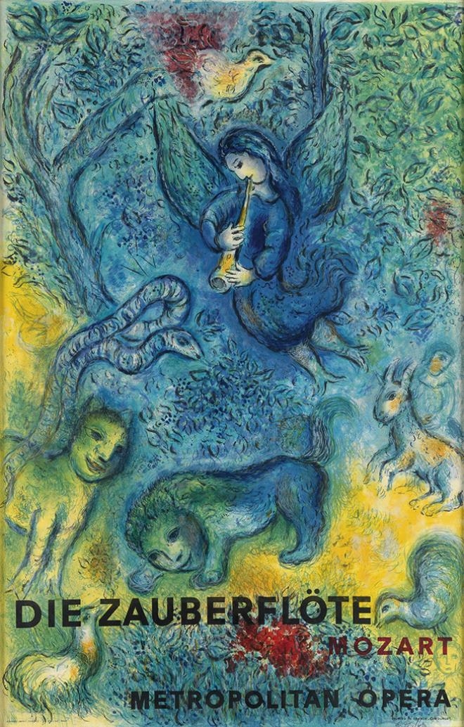 Marc Chagall | The Magic Flute (1967) | MutualArt