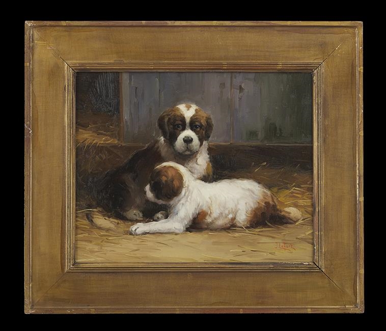 Jean Lefort | Puppies | MutualArt
