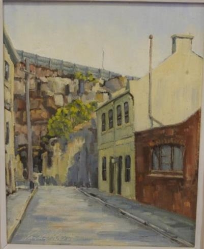 Ronald Peters | Playfair St The Rocks (1968) | MutualArt