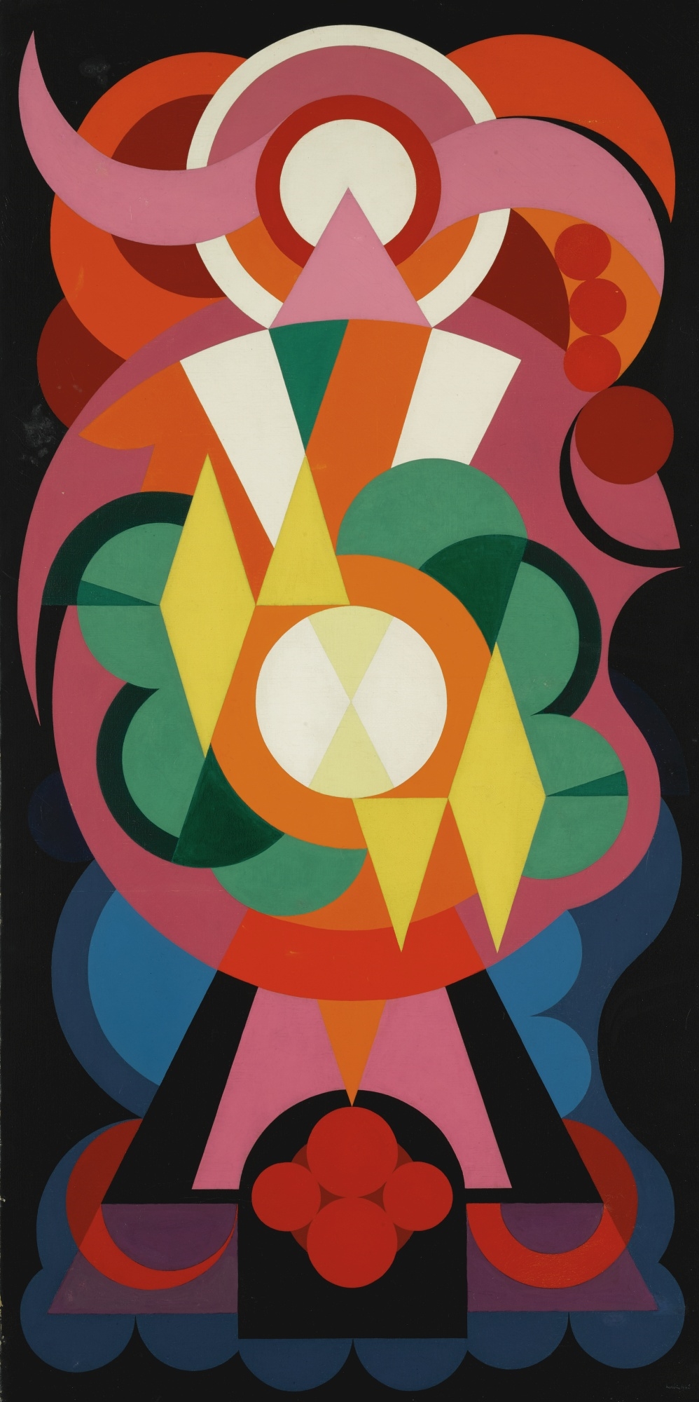 Auguste Herbin | Composition inspirée par la danse (1942) | MutualArt