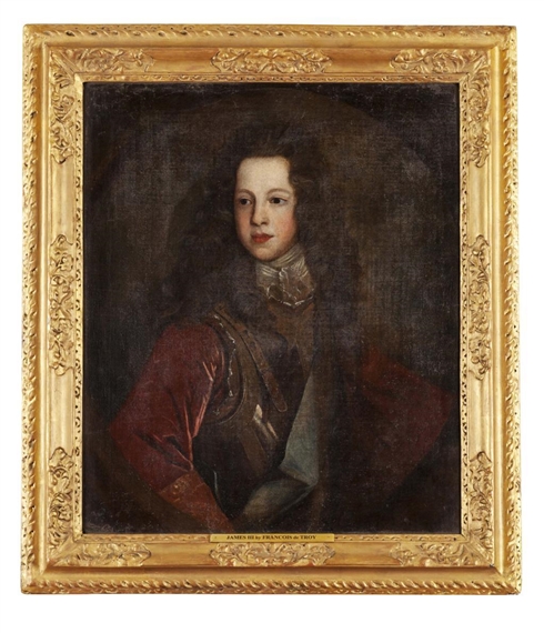 François de Troy | Half-Length Portrait of James Francis Edward Stuart ...
