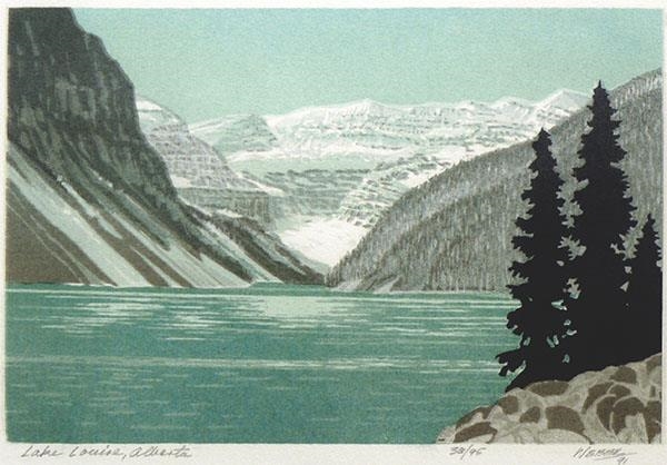 George Weber | Lake Louise, Alberta (1991) | MutualArt